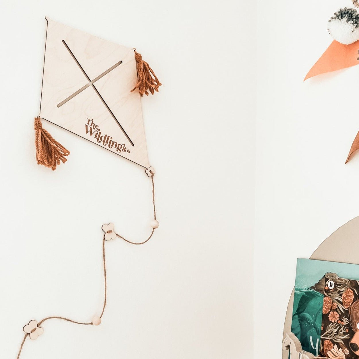 Personalised Name Kite Wall Art – TilleyTree