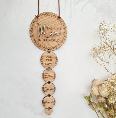 Family Tree - Personalised Hanging Wall Art – TilleyTree