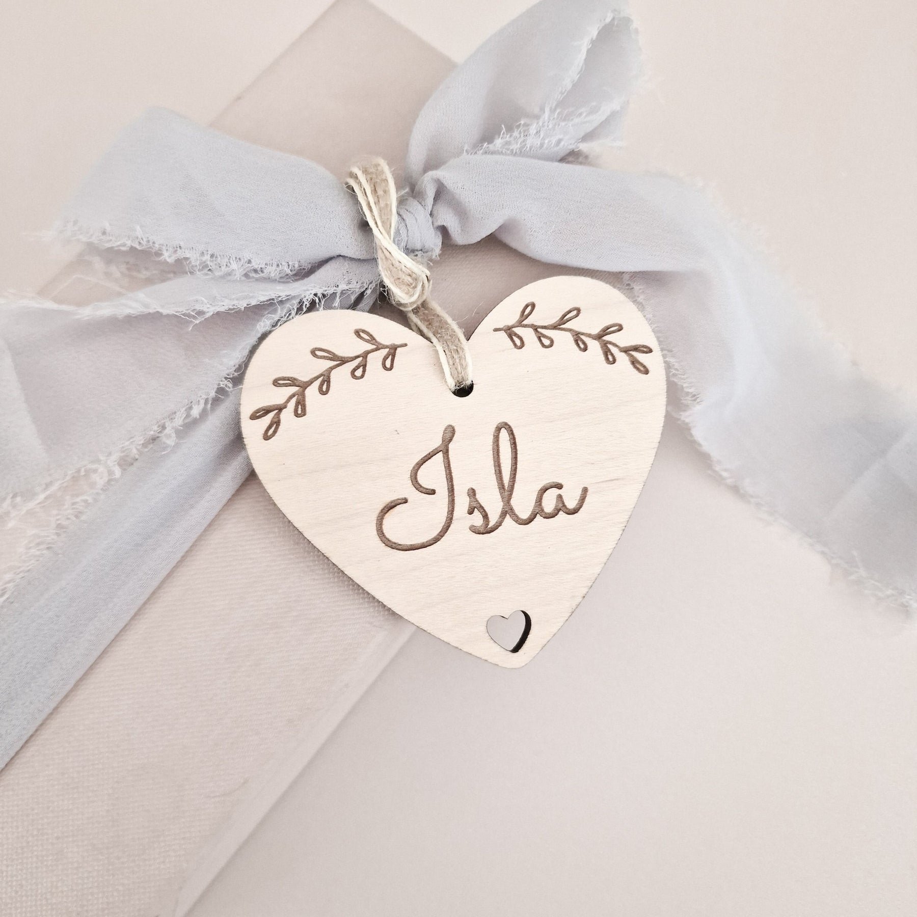 Heart Shaped Name Tag Labels - Set of 2+ – TilleyTree