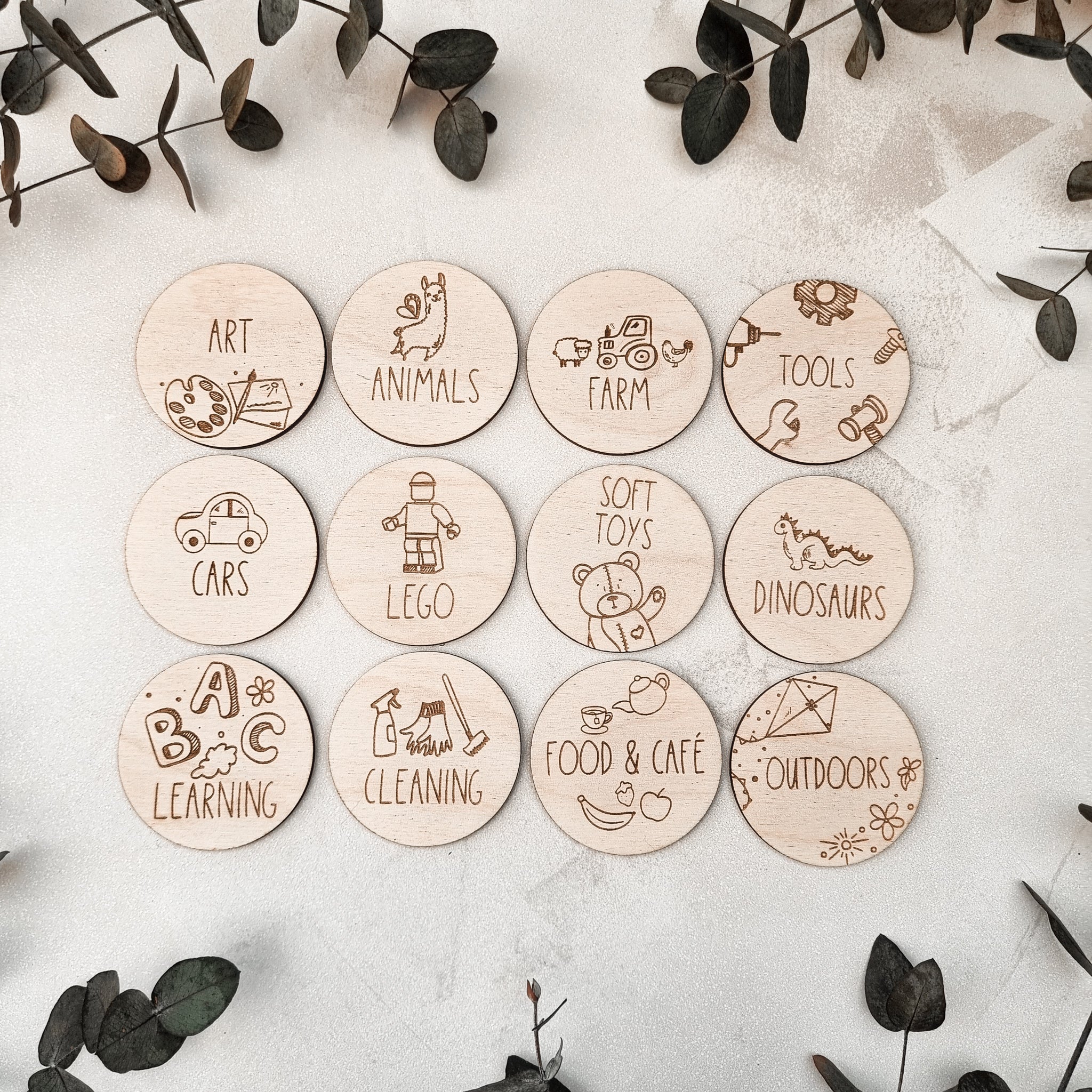 Pictured Storage Labels – TilleyTree