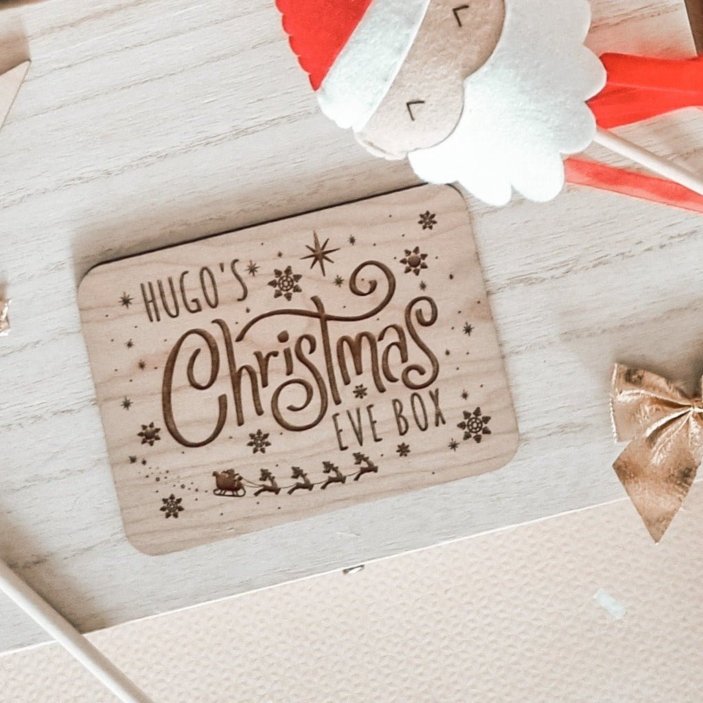 Rectangle Christmas Eve Box / Crate Sign – TilleyTree