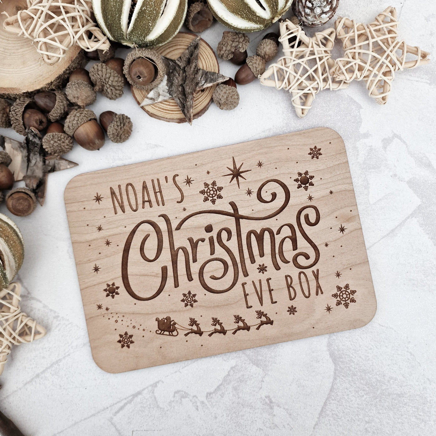 Rectangle Christmas Eve Box / Crate Sign – TilleyTree