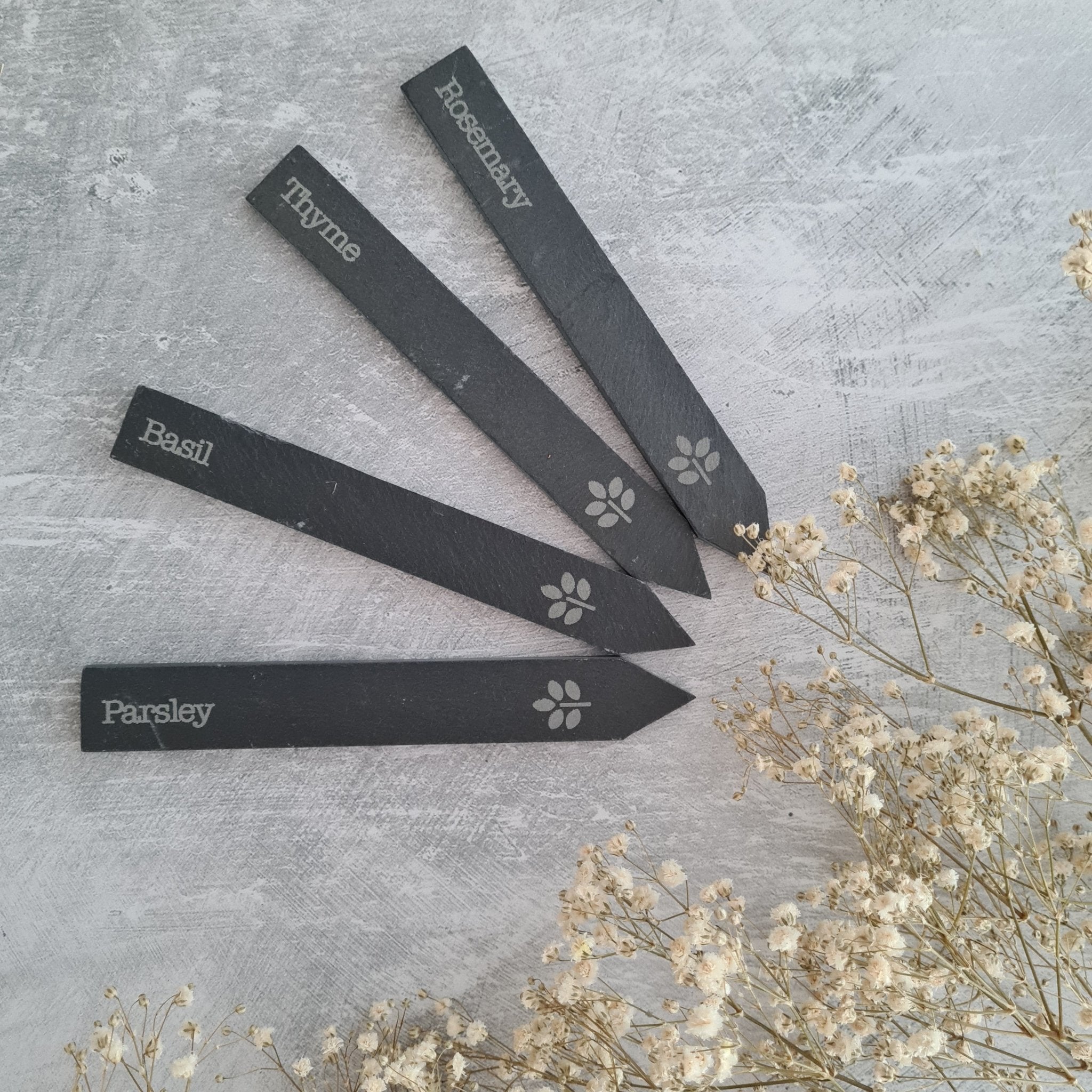 Slate Plant Tags | Set of 4 – TilleyTree