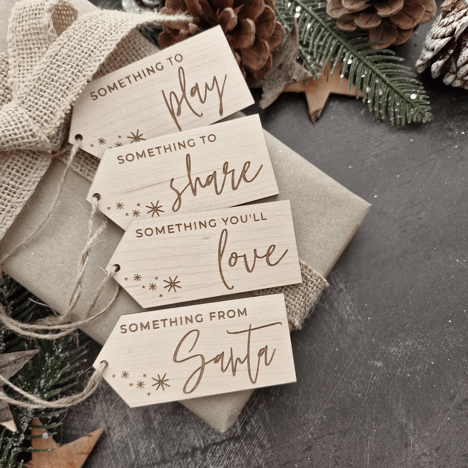 Want, Wear, Need, Read - Personalised Mindful Gift Tags – TilleyTree
